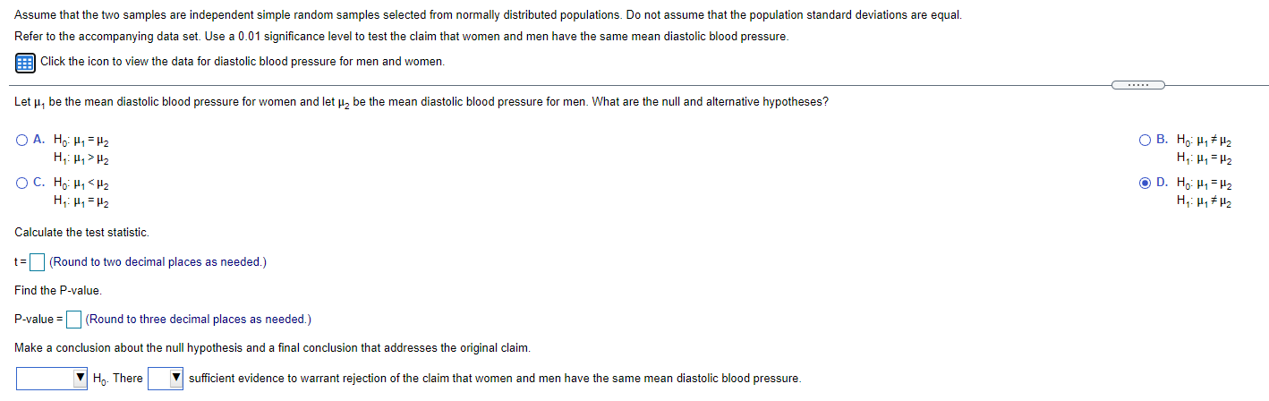 Solved 65.0 71.0 65.0 72.0 77.0 66.0 83.0 60.0 93.0 55.0 | Chegg.com
