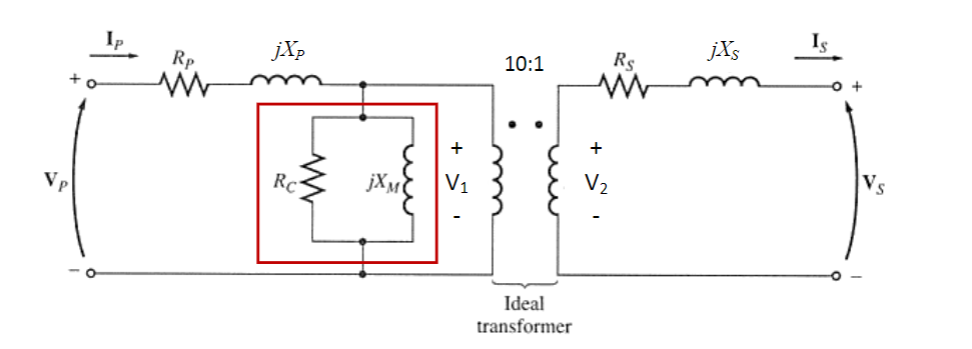 Solved below is a very common model of a non-ideal | Chegg.com