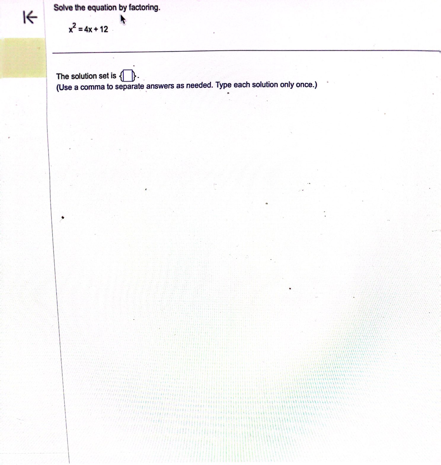 Solved Solve the polynomial equation by factoring and then | Chegg.com