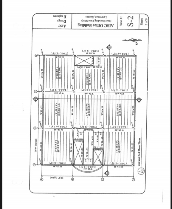 Solved Consider the floor framing plan included on the next | Chegg.com