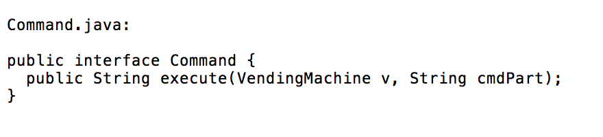 Solved VendingMachine.java: import java.util.ArrayList; | Chegg.com