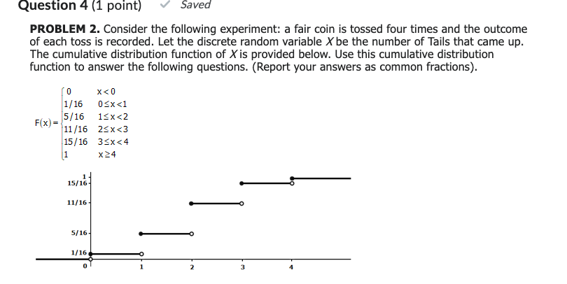 Solved PROBLEM 2. Consider the following experiment: a fair | Chegg.com