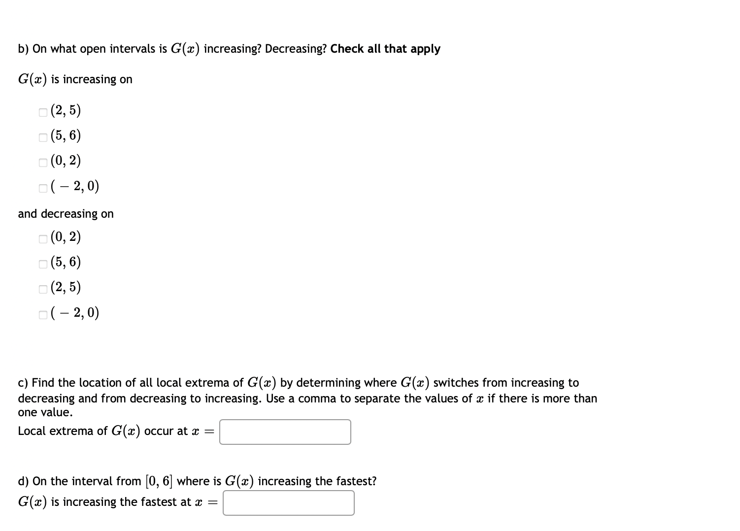 Solved g is a piecewise function composed of line segments | Chegg.com