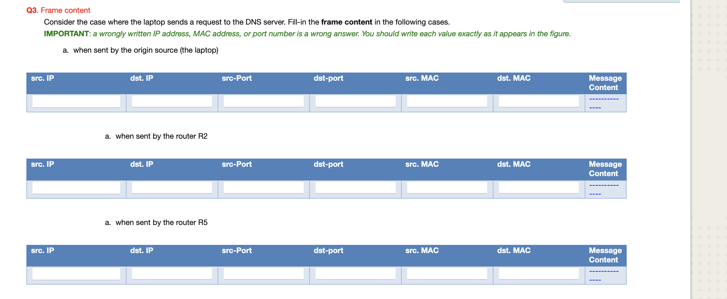 Solved Chapter 1: Review of packet-switching and | Chegg.com