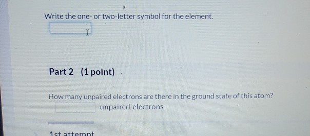 Solved 07 Question (2 points) Consider the atom whose | Chegg.com