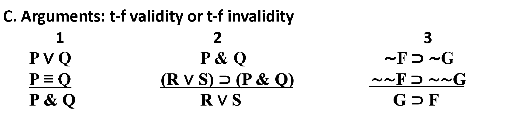 Solved Use the truth-tree method to determine which of the | Chegg.com