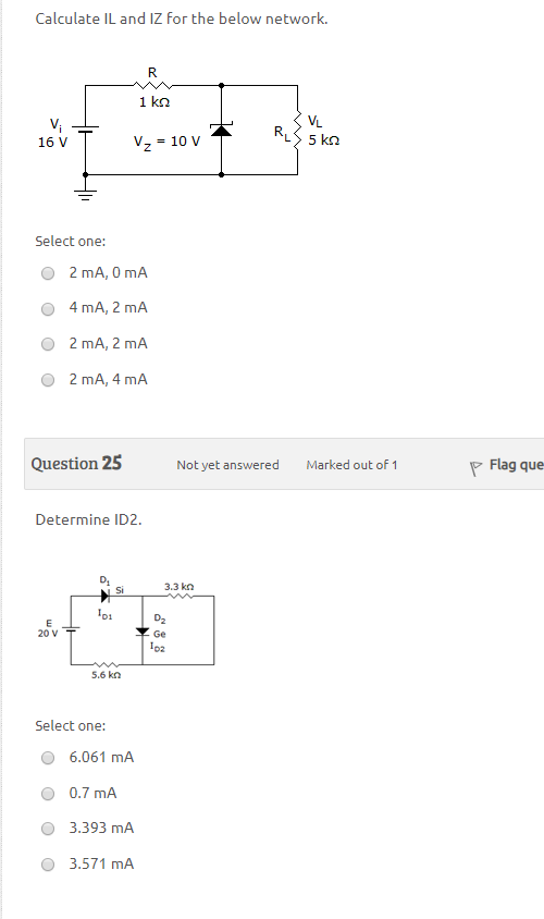 Solved Calculate IL and iz for the below network. R 1 ko Vi | Chegg.com