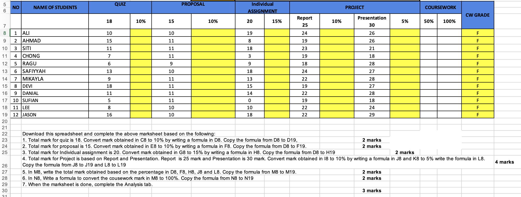 Solved please help me with part 7 analysis is on a different | Chegg.com
