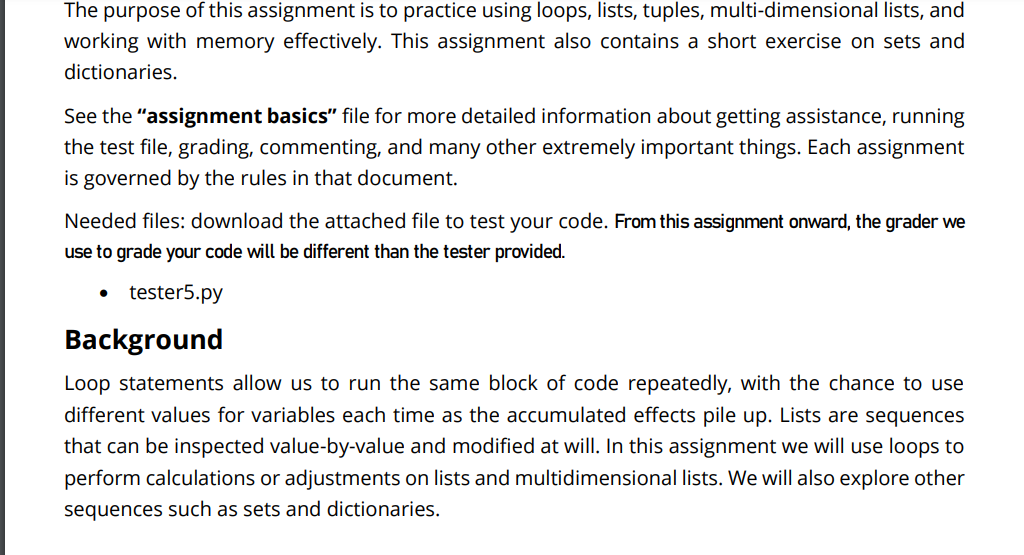 Solved The purpose of this assignment is to practice using | Chegg.com