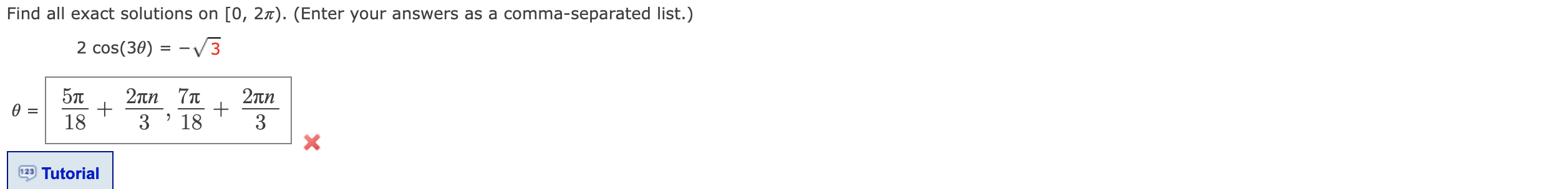 Solved csc(θ)=323 θ=csc(θ)=32373sin(θ)=7cos(θ)Solve for | Chegg.com