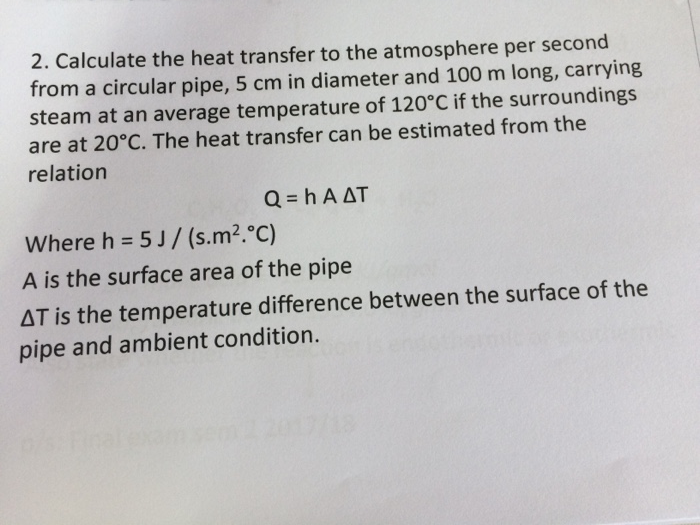 Heat Transfer In The Atmosphere