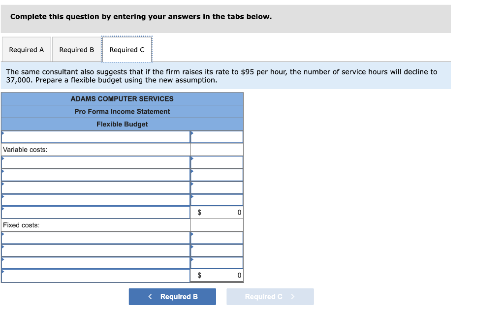 Solved Howard Cooper, the president of Adams Computer | Chegg.com