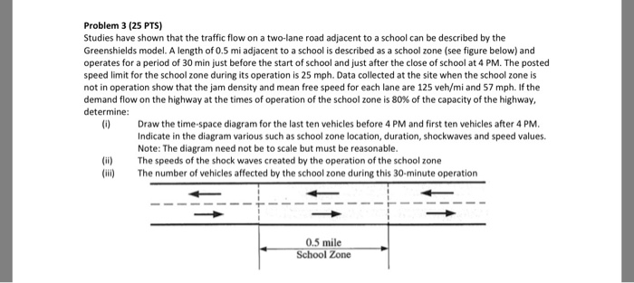 Solved This course is Transportation System Engineering. Can | Chegg.com