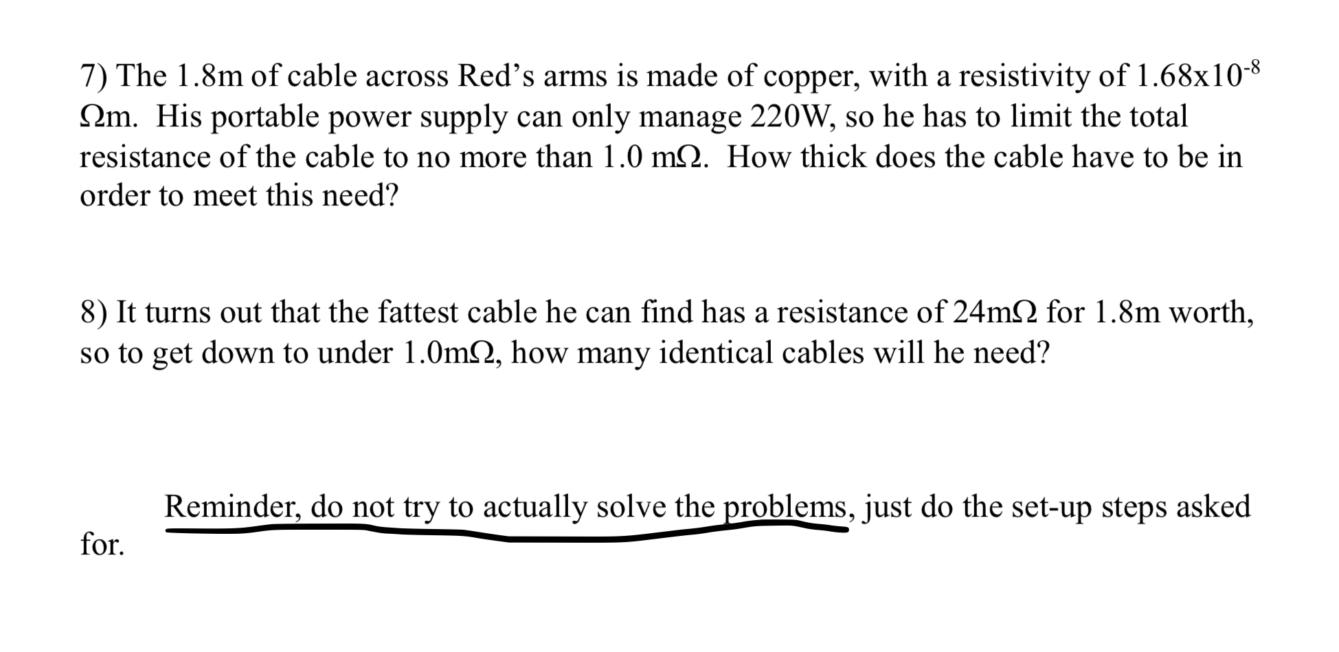 Solved Just wants an equation, what to plug into that | Chegg.com