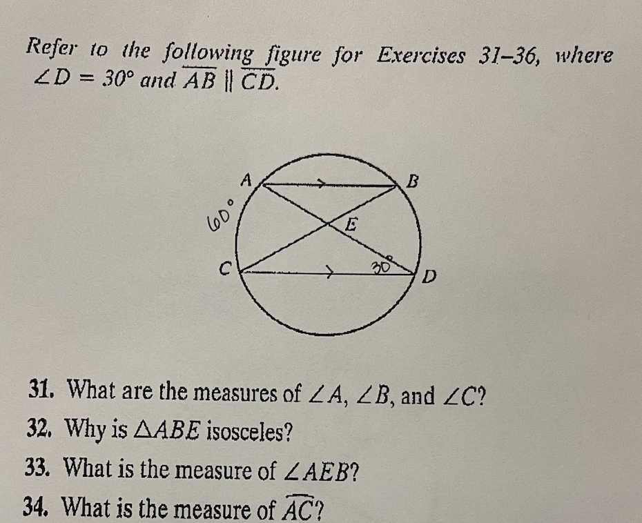 Solved Refer to the following figure for Exercises 31–36, | Chegg.com