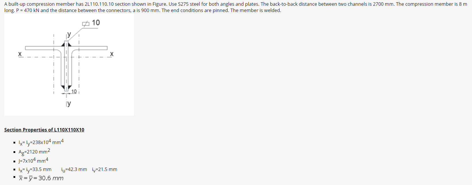 Solved 1.Calculate the moment of inertia Iy in unit of | Chegg.com