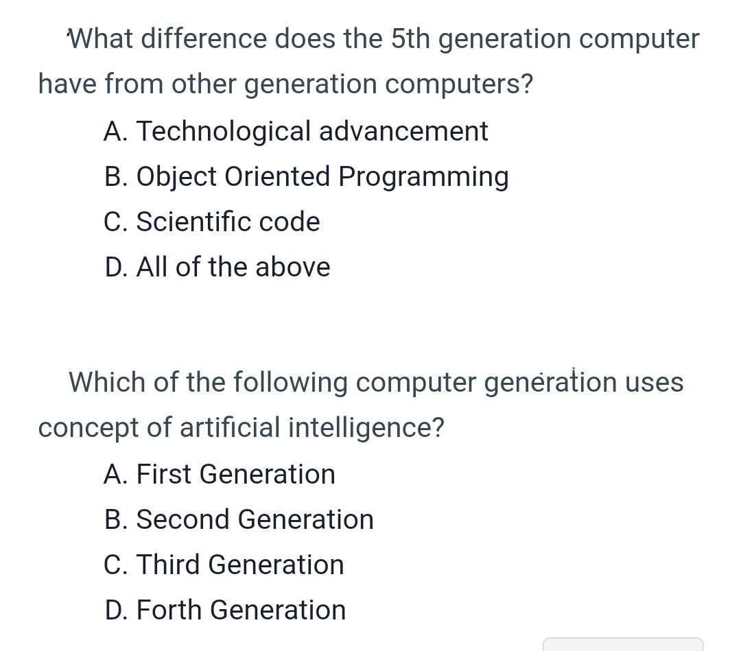 Fifth Generation Of Computer With Examples Scientech Easy, 57% OFF