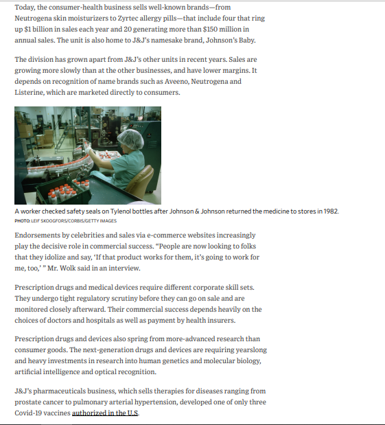 Solved By Jonathan D. Rockoff Follow. and Peter Loftus | Chegg.com