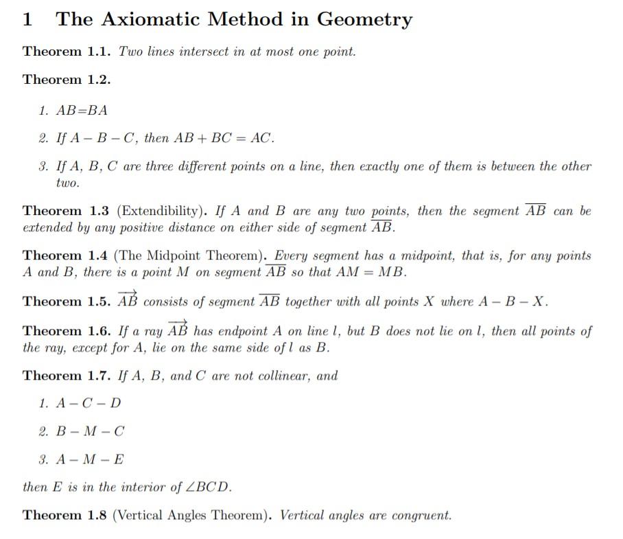 Solved Prove this in neutral geometry and be as rigorous | Chegg.com