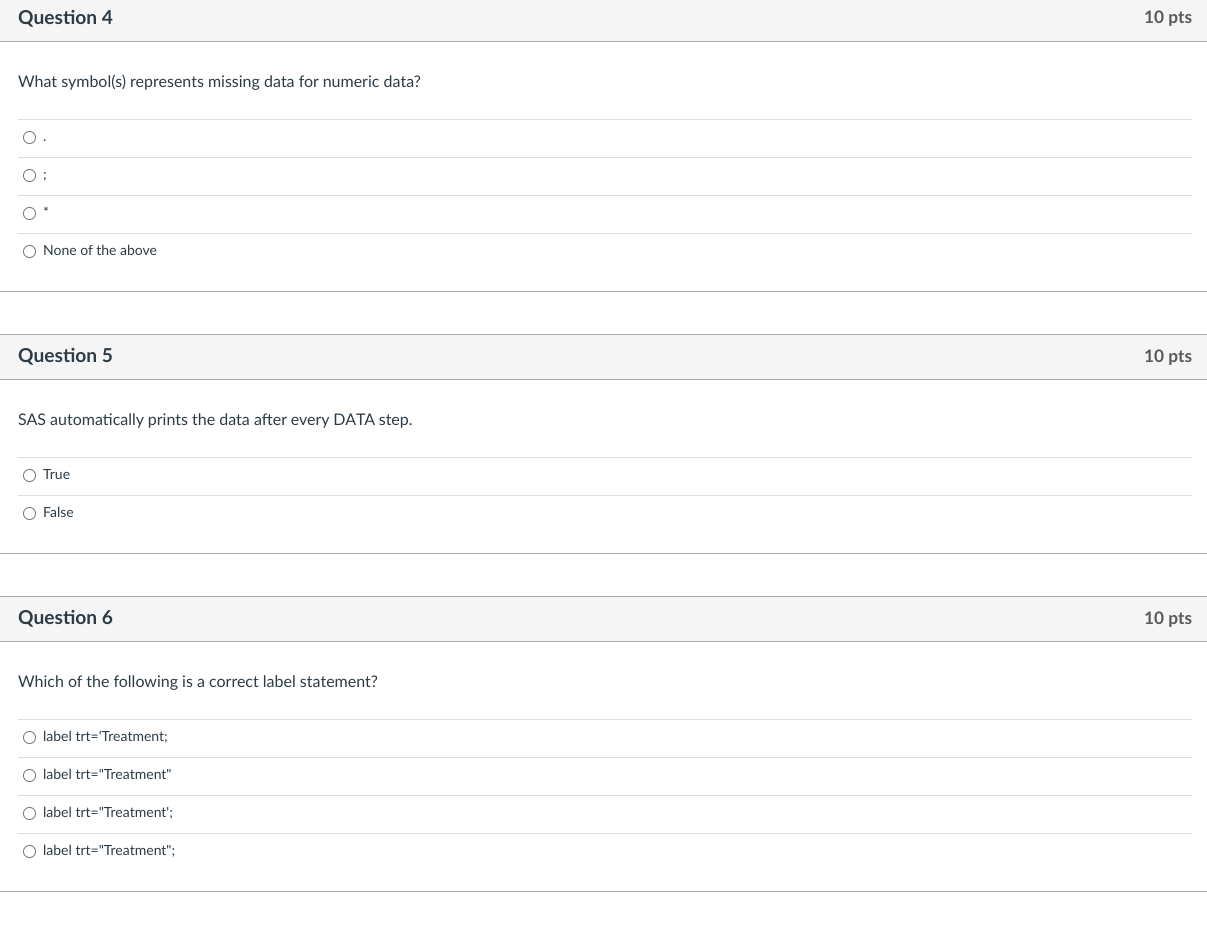 Solved Dataset: exposure.sas7bdat Location: | Chegg.com