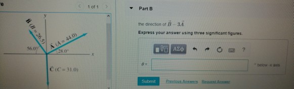Solved Part B the direction of B-3A Express your answer | Chegg.com