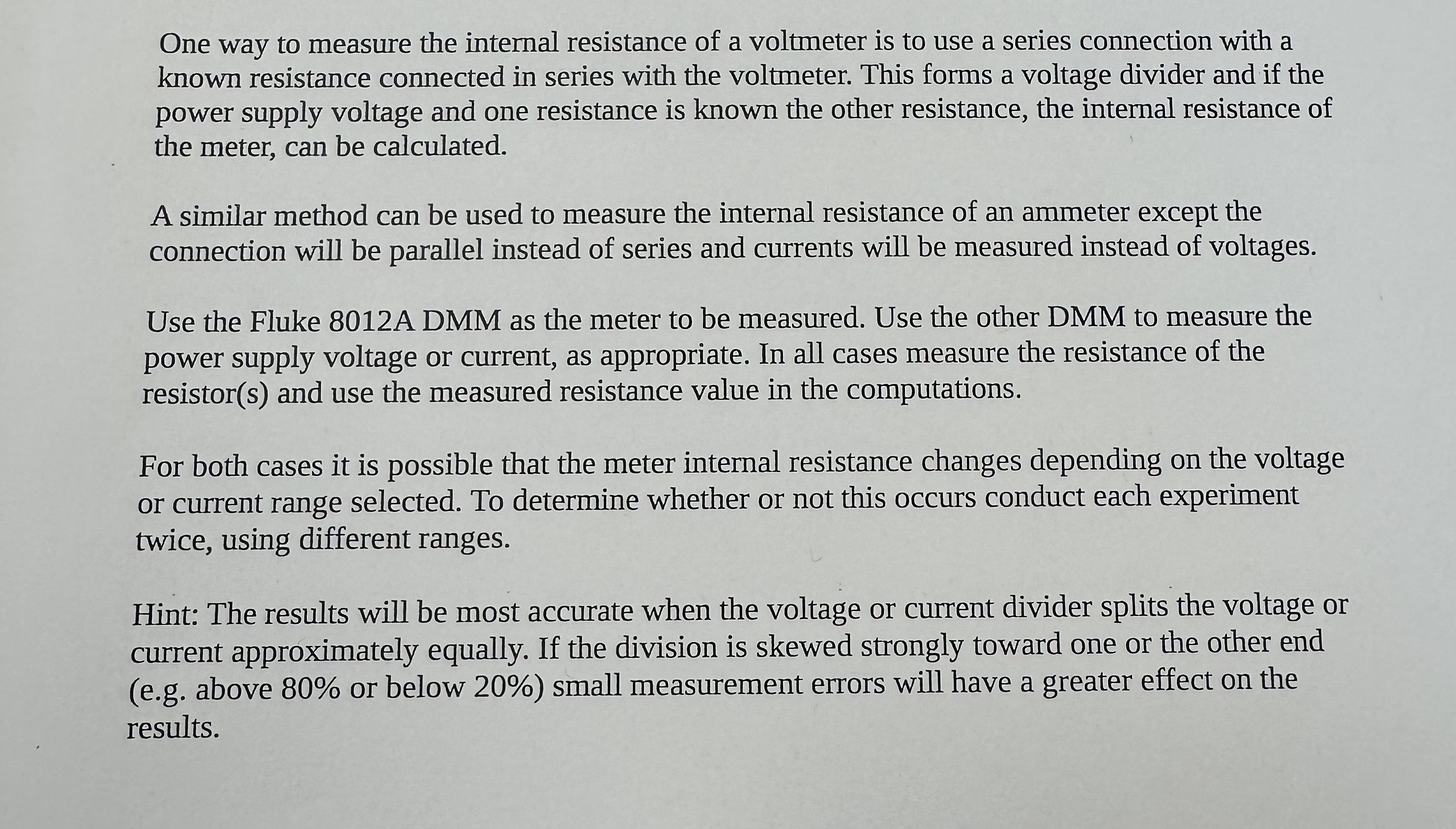 Solved One way to measure the internal resistance of a | Chegg.com