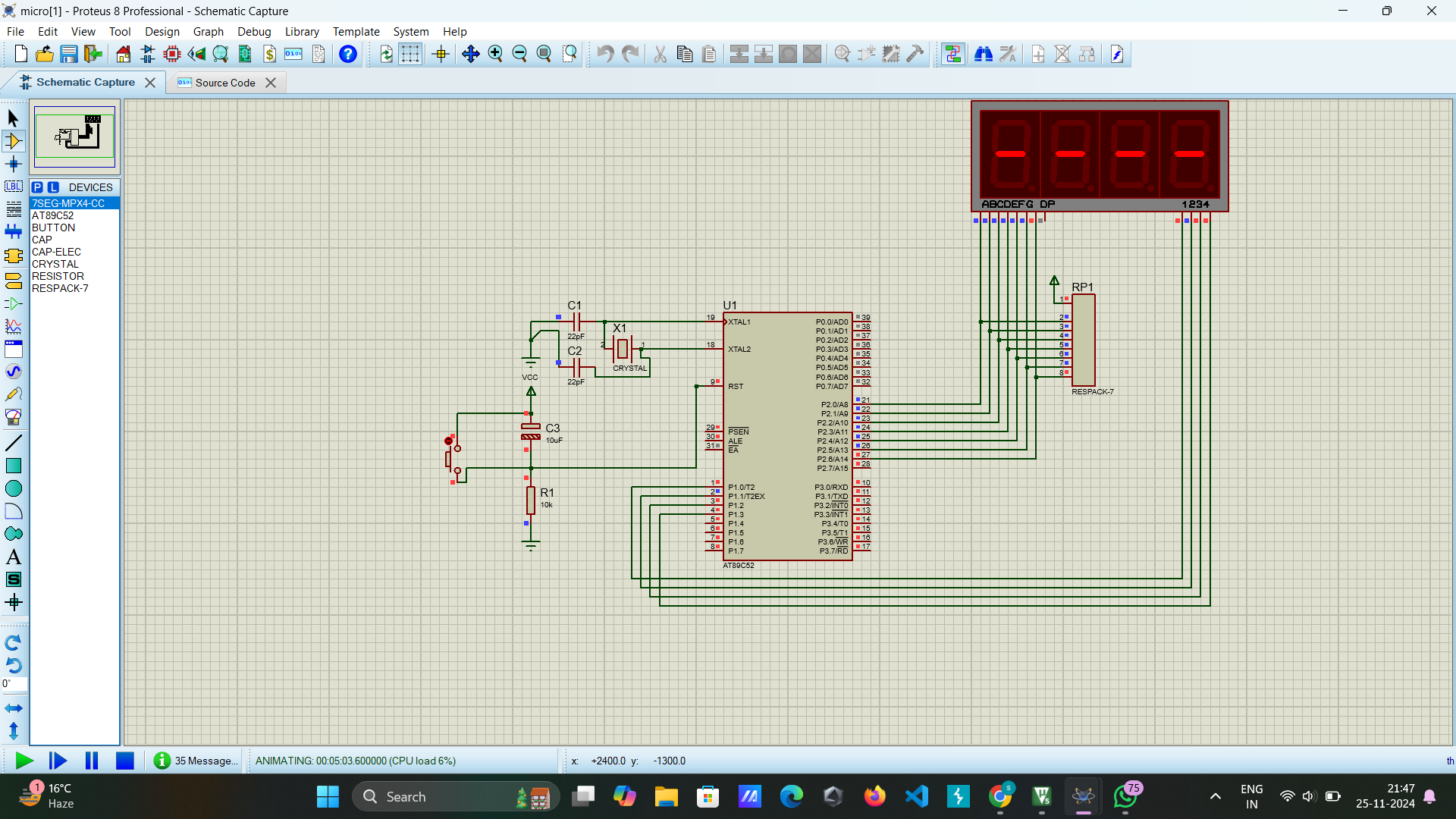 Solved I wrote this code to create a 10 ﻿hour delay on 8051 | Chegg.com