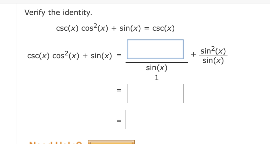 Solved Verify the | Chegg.com