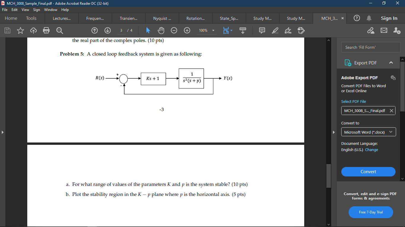 Solved A MCH_3008_Sample_Final.pdf - Adobe Acrobat Reader DC | Chegg.com