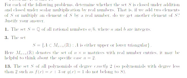 Solved For each of the following problens. determine whether | Chegg.com Solved For each of the following problens. determine whether | Chegg.com