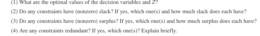 2. Solve these problems using graphical linear | Chegg.com