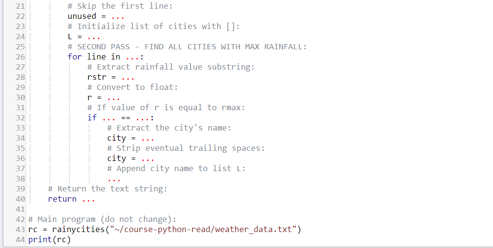 Solved Master Level Here is the NWS file | Chegg.com