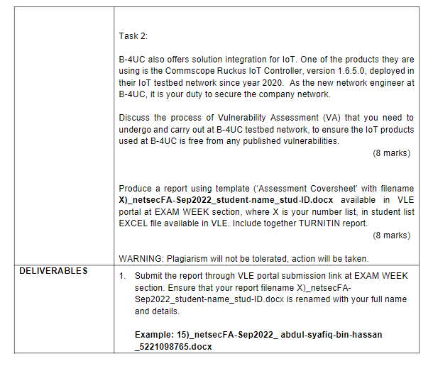 Solved Task 2: B-4UC also offers solution integration for | Chegg.com