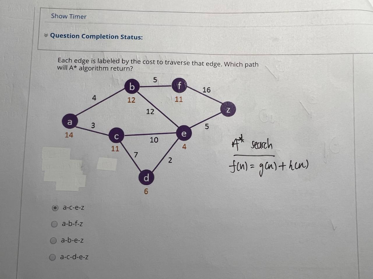 Solved Question Completion Status: Each edge is labeled by | Chegg.com