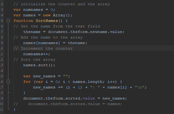 Solved Task 1: Modify the loops example from the sample | Chegg.com