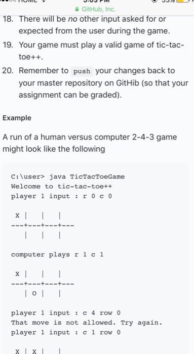 Solved Tic-Tac-Toe++ ㄨㄧㄨㄧㄨ You will implement a variation of | Chegg.com