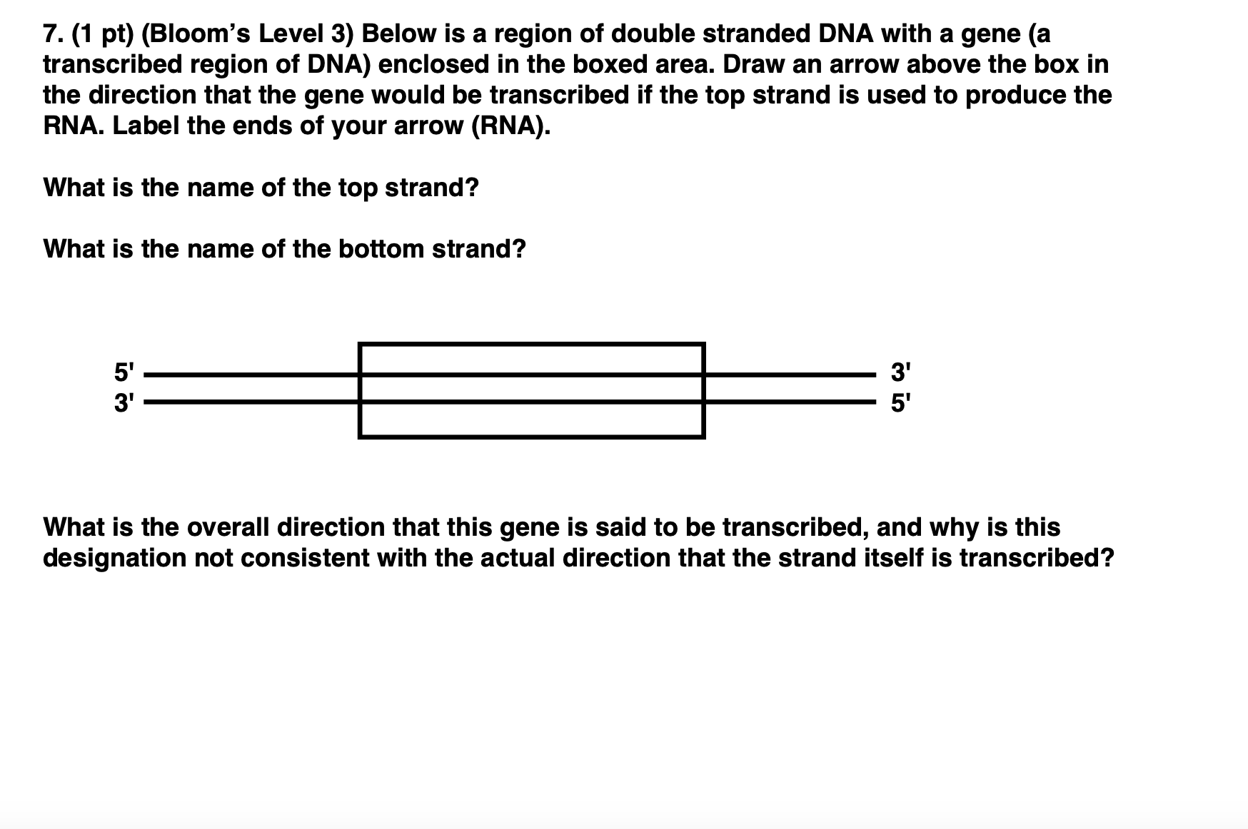 Solved 7. (1 pt) (Bloom's Level 3) Below is a region of | Chegg.com