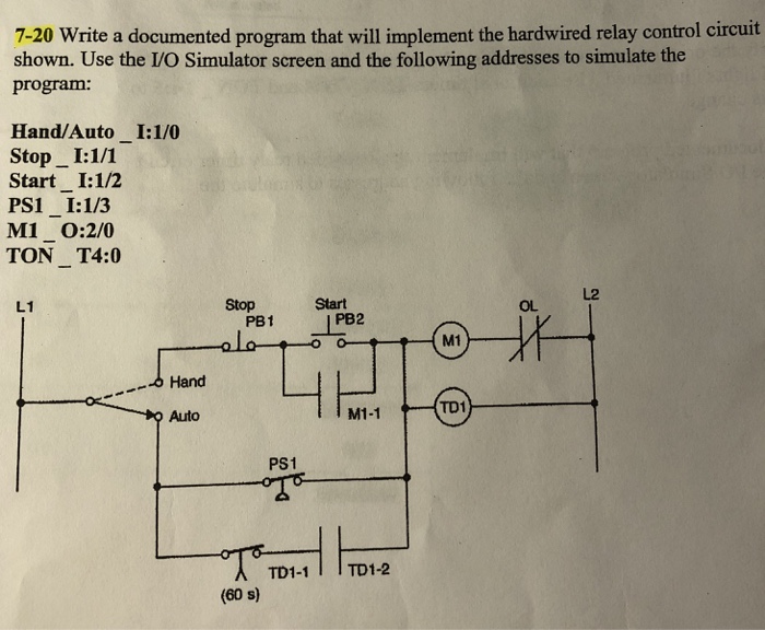 7 20 Write A Documented Program That Will Implement 