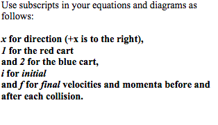 Solved reset Collision Carts start Initial Velocity Initial | Chegg.com