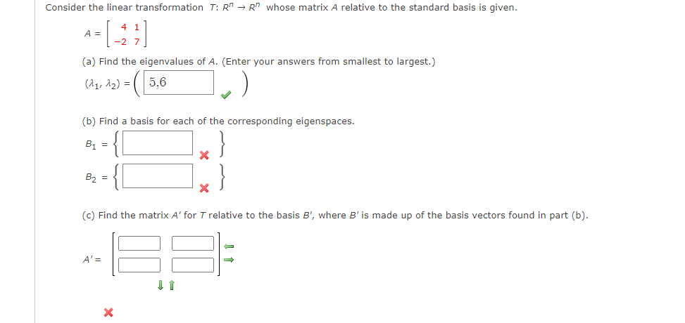 Solved onsider the linear transformation T:Rn→Rn whose | Chegg.com