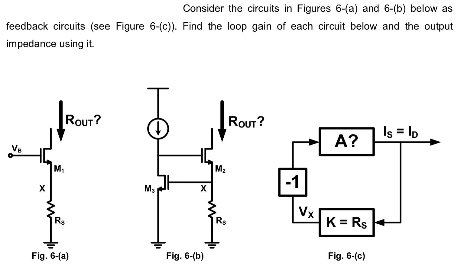 Solved Consider the circuits in Figures 6-(a) and 6-(b) | Chegg.com