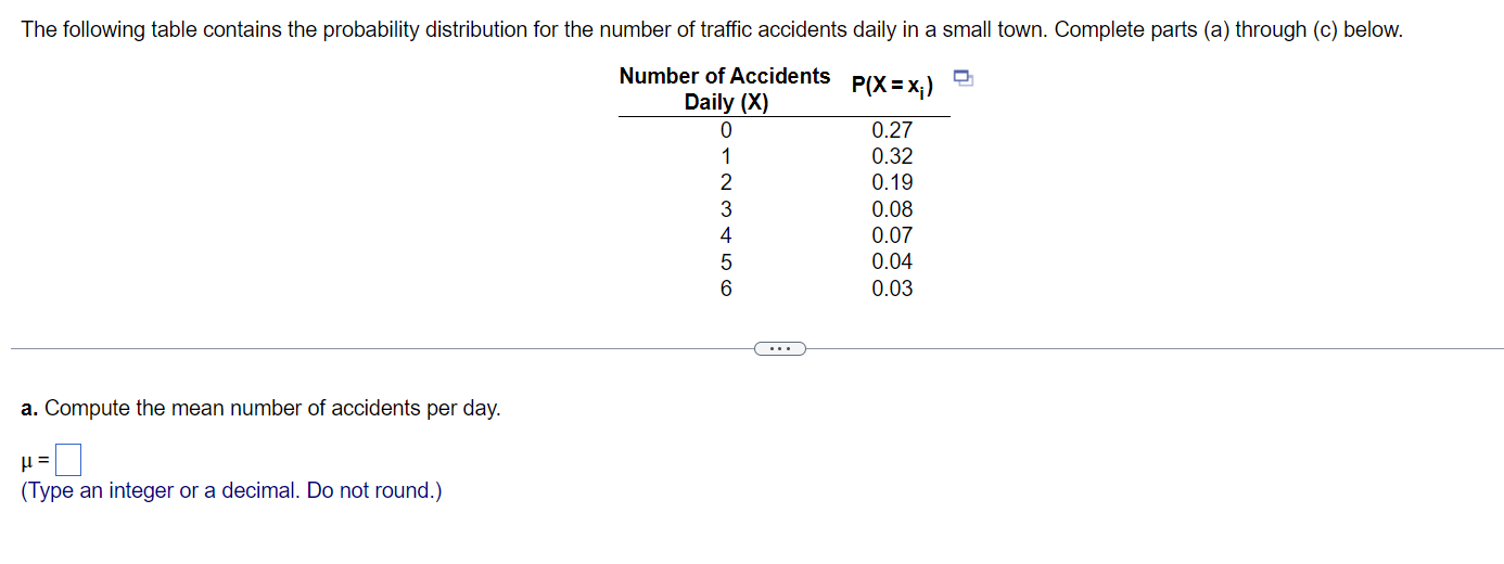 Solved Given the probability distributions shown to the | Chegg.com