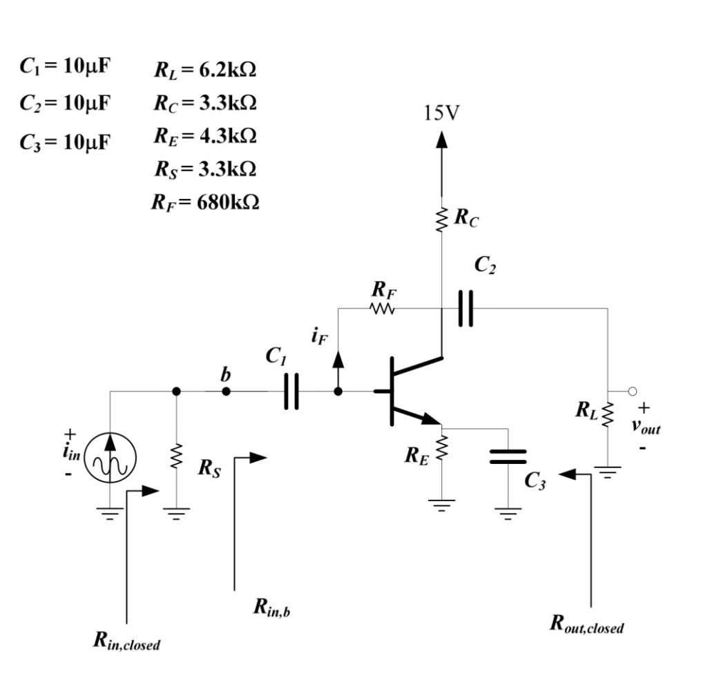 Solved Use the Miller’s theorem to determine the 3dB | Chegg.com