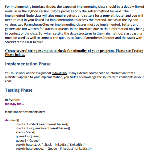 Solved \# push item onto stack def push(self, x ): \# code | Chegg.com