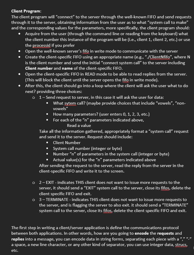 Solved Erver Program Will Be An Iterative Server Can 
