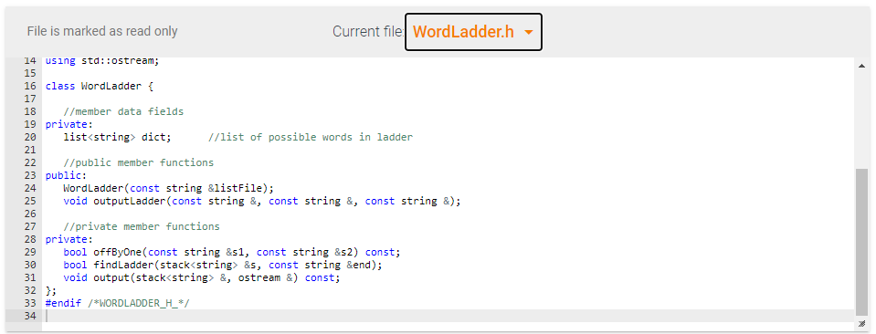Solved 22.7 Lab: Word ladder Write a word ladder program. | Chegg.com