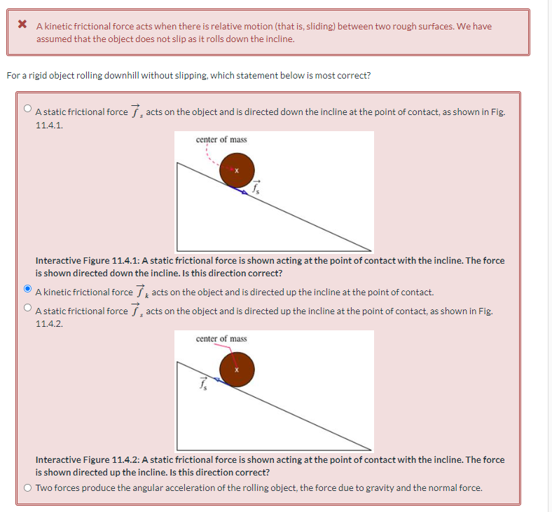 Solved Here we analyze rolling motion with Newton's laws. | Chegg.com