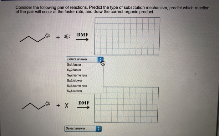 Solved Consider the following pair of reactions. Predict the | Chegg.com