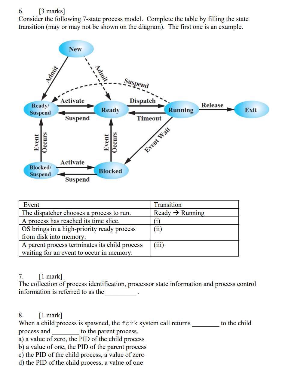Solved 1. [2 marks] At the beginning of each instruction | Chegg.com