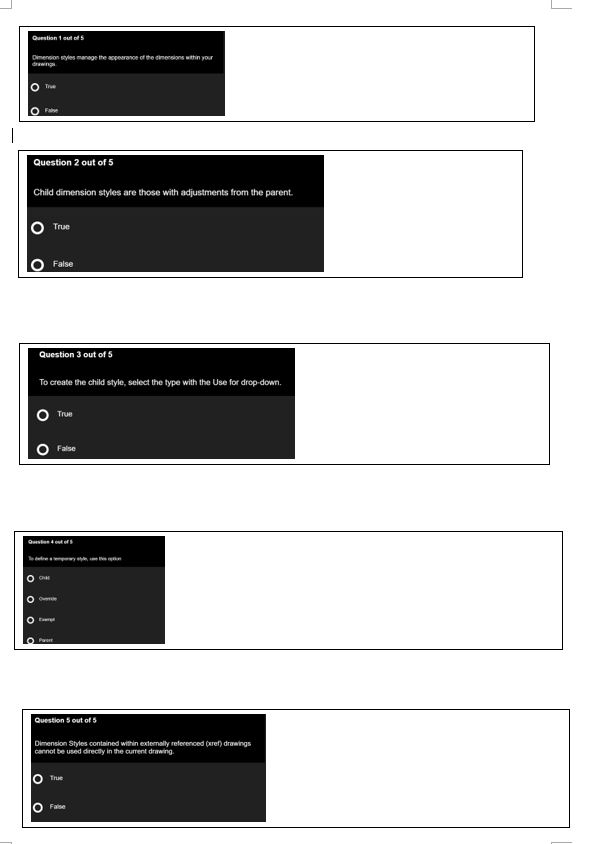 Solved Autodesk AutoCAD 2D Drafting, Dimension StyleMultiple | Chegg.com